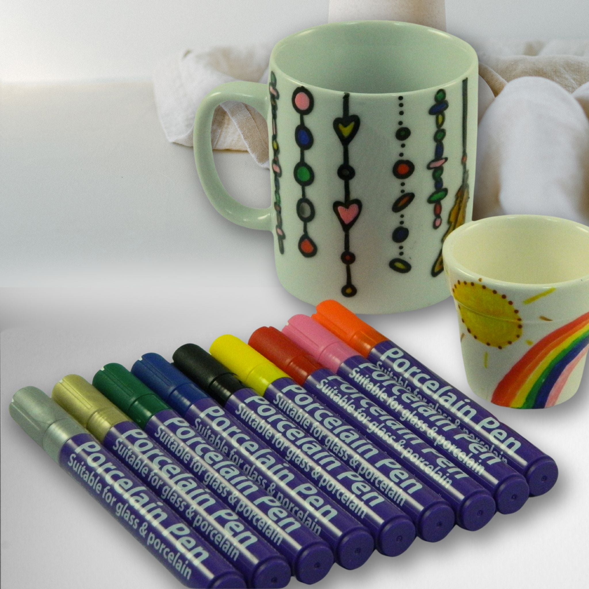 High Quality Porcelain Pens in a variety of colours – Economy of Brighton