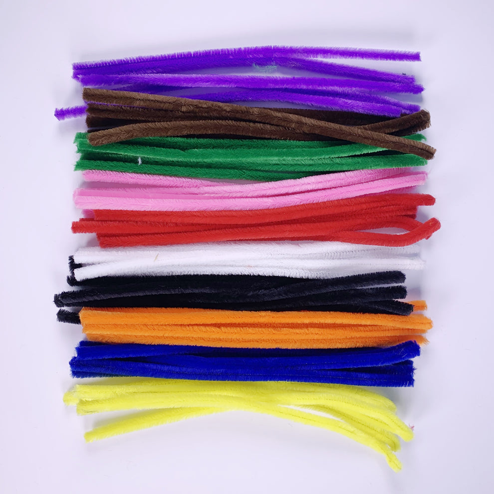High Quality Super Thick Bright Pipe Cleaners – BCreativetolearn