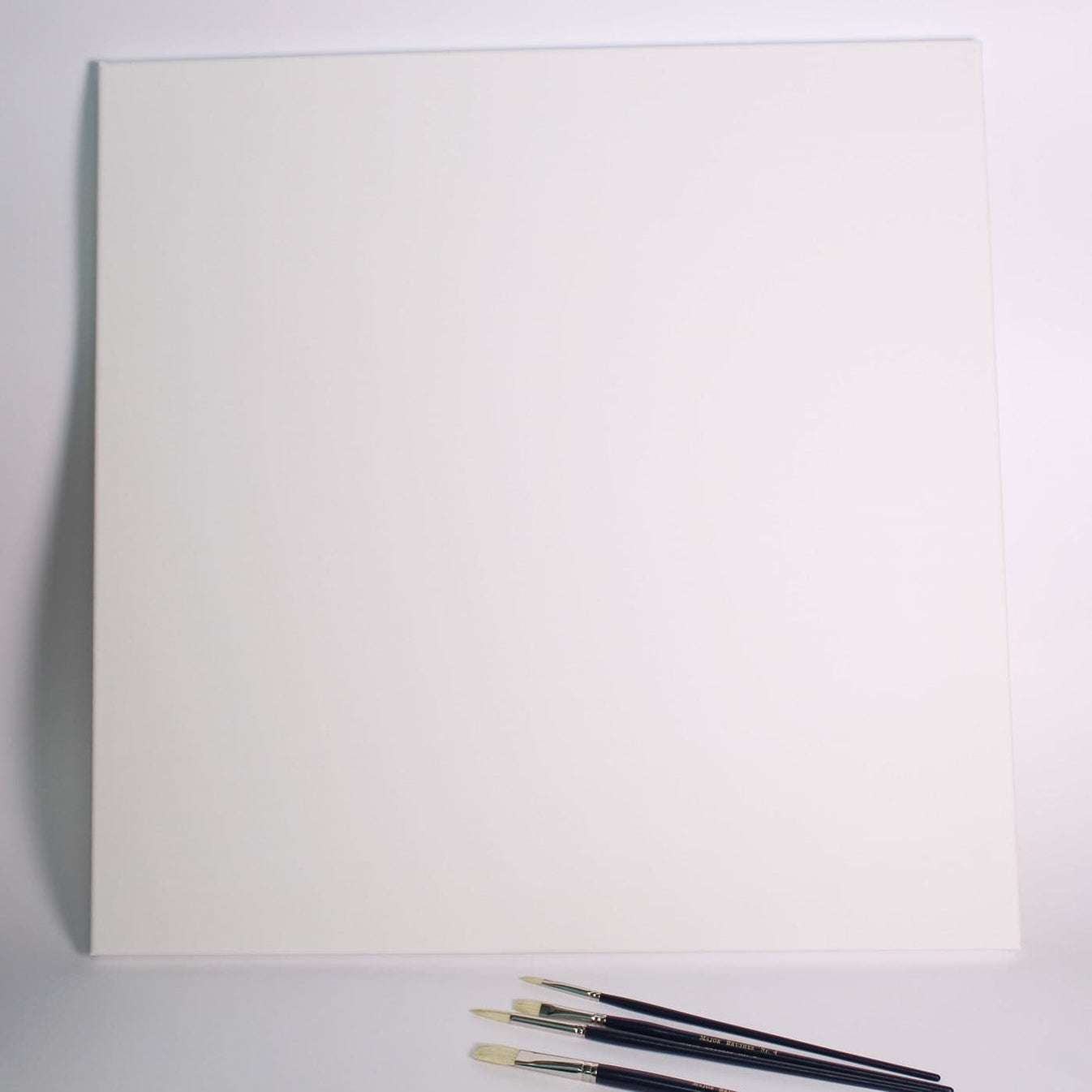 Large Canvas Square White Stretched Wall Art for Kids Painting 50cm x ...