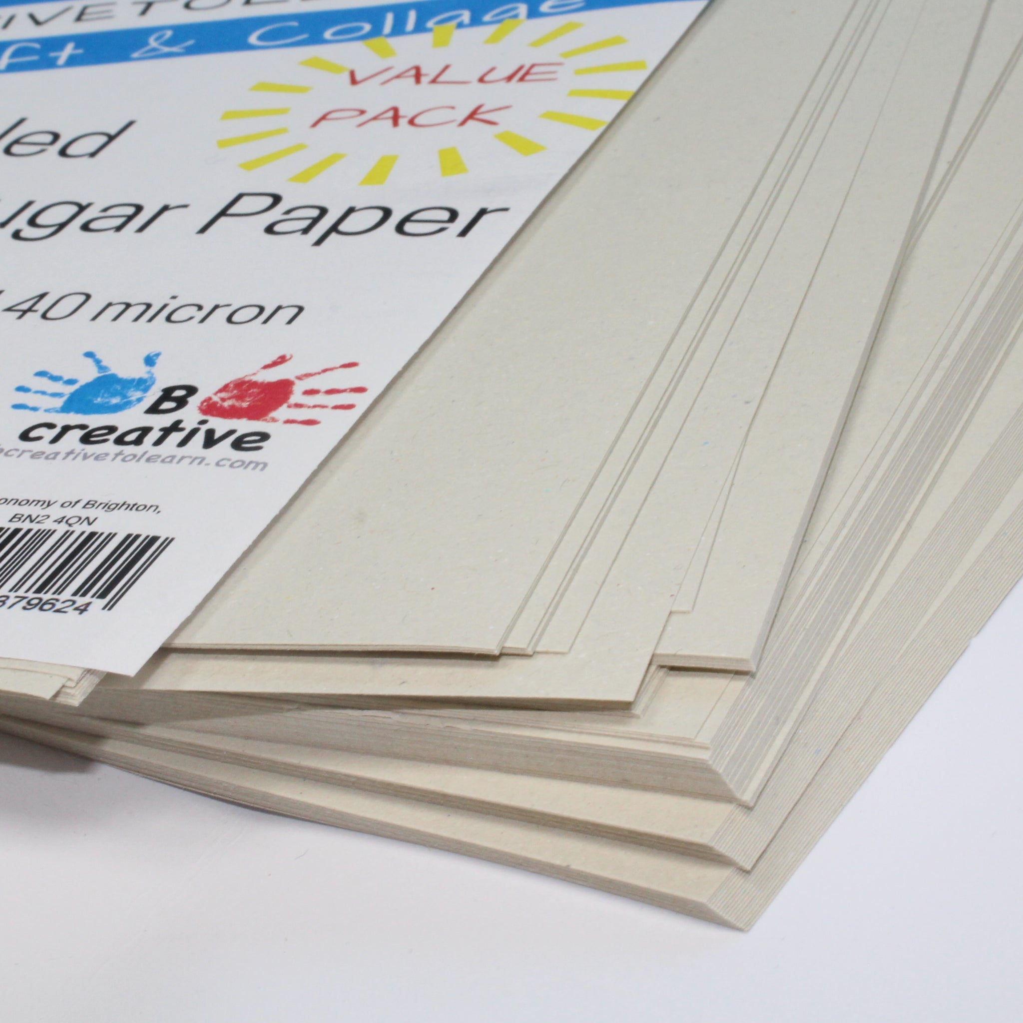 A2 Recycled White Sugar Paper 100gsm – BCreativetolearn